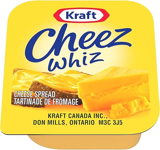 Cheez Whiz Original 200-Pack Individual Cheese Spread Packets