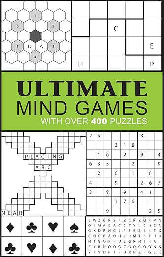 Ultimate Mind Games: With Over 400 Puzzles (Puzzle Books): Parragon ...