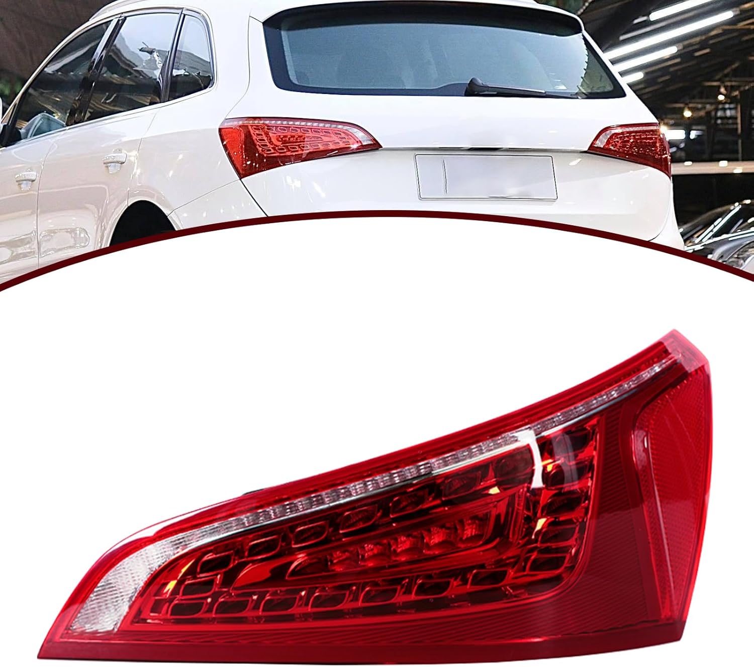 Amazon.com: JESYMBX For Audi Q5 8R 2009 2010-2015 Tail Light Rear Turn ...