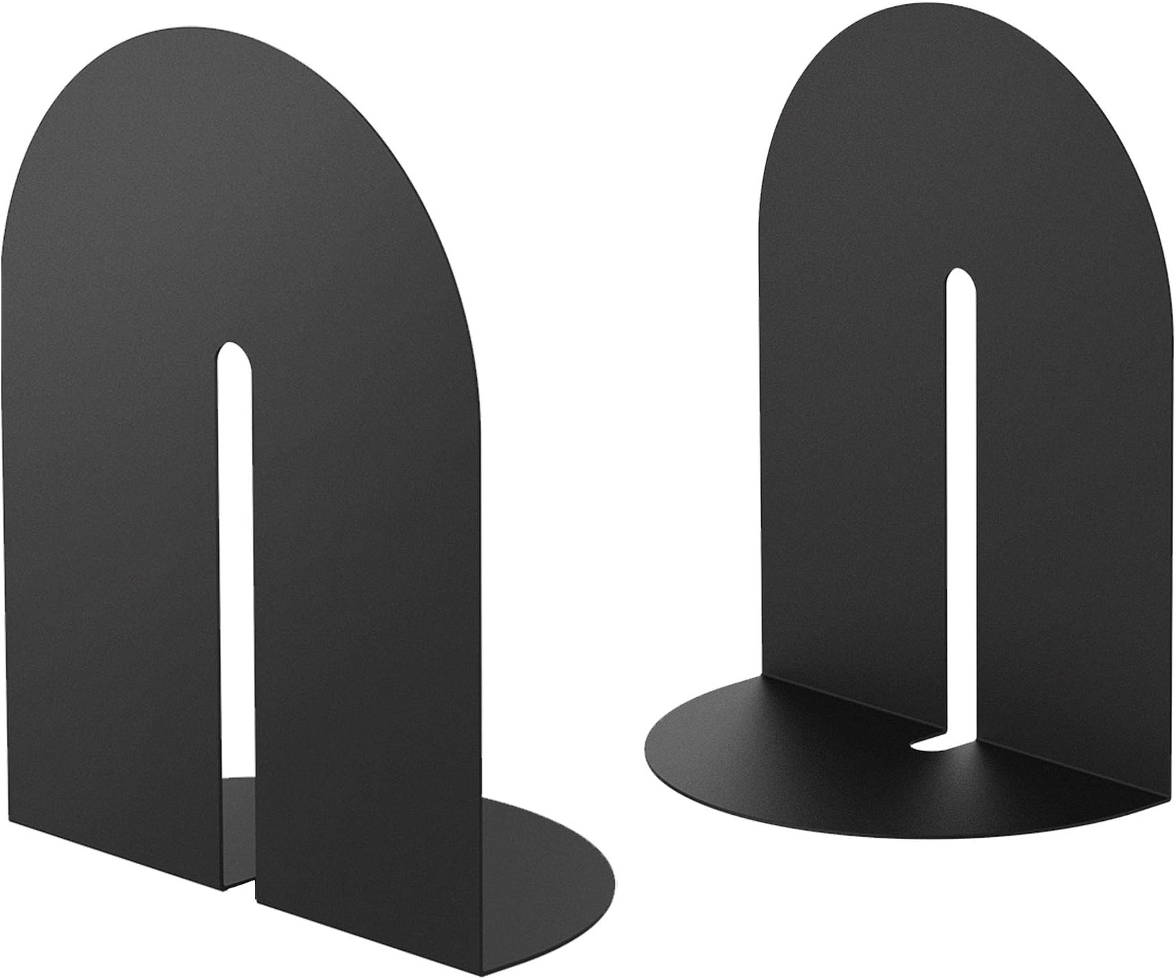 Amazon.com: Ondeam Runway Bookends for Books,1 Pair Metal Book Holders ...