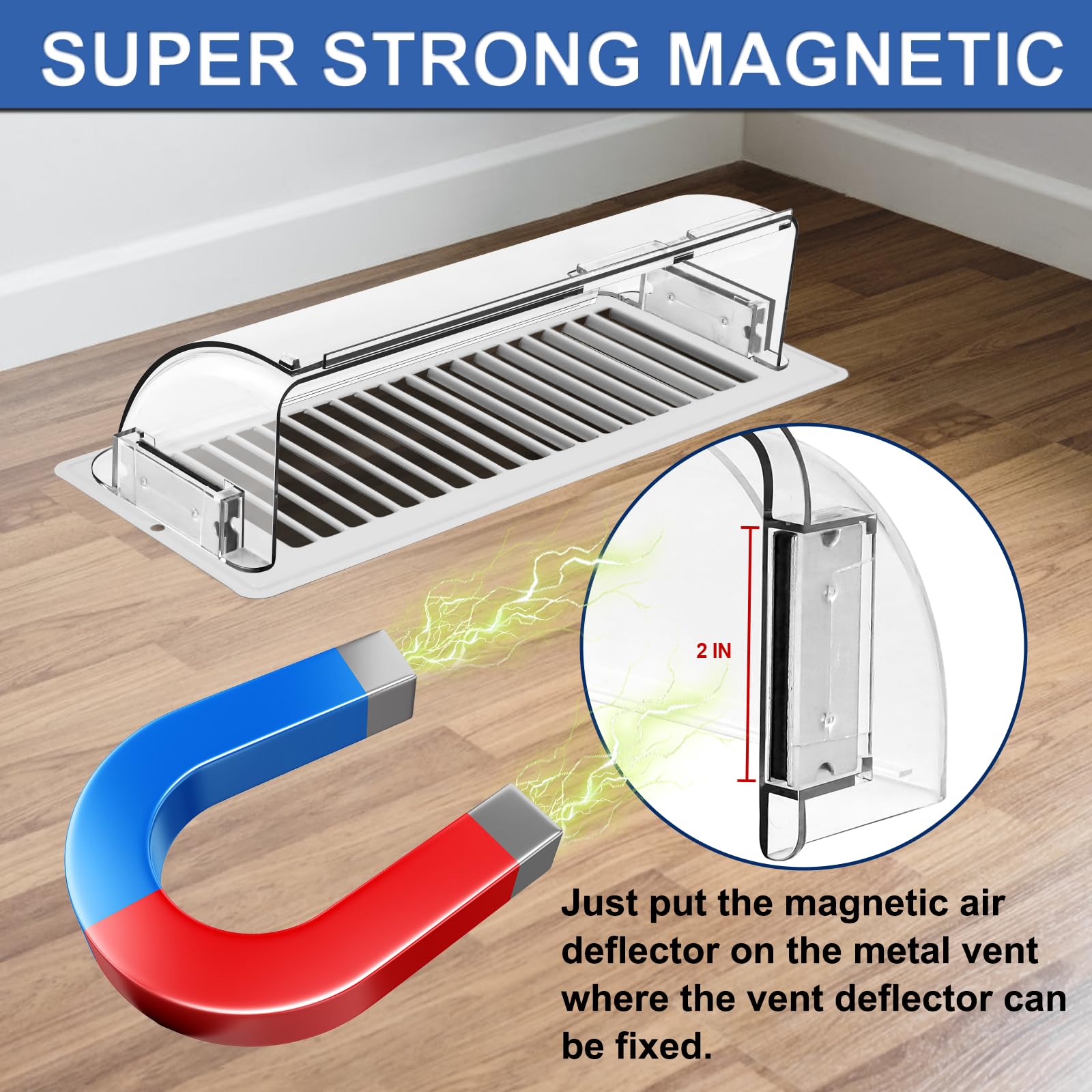 Snapklik.com : Cenipar Air Vent Reflectors Upgraded Adjustable Magnetic ...