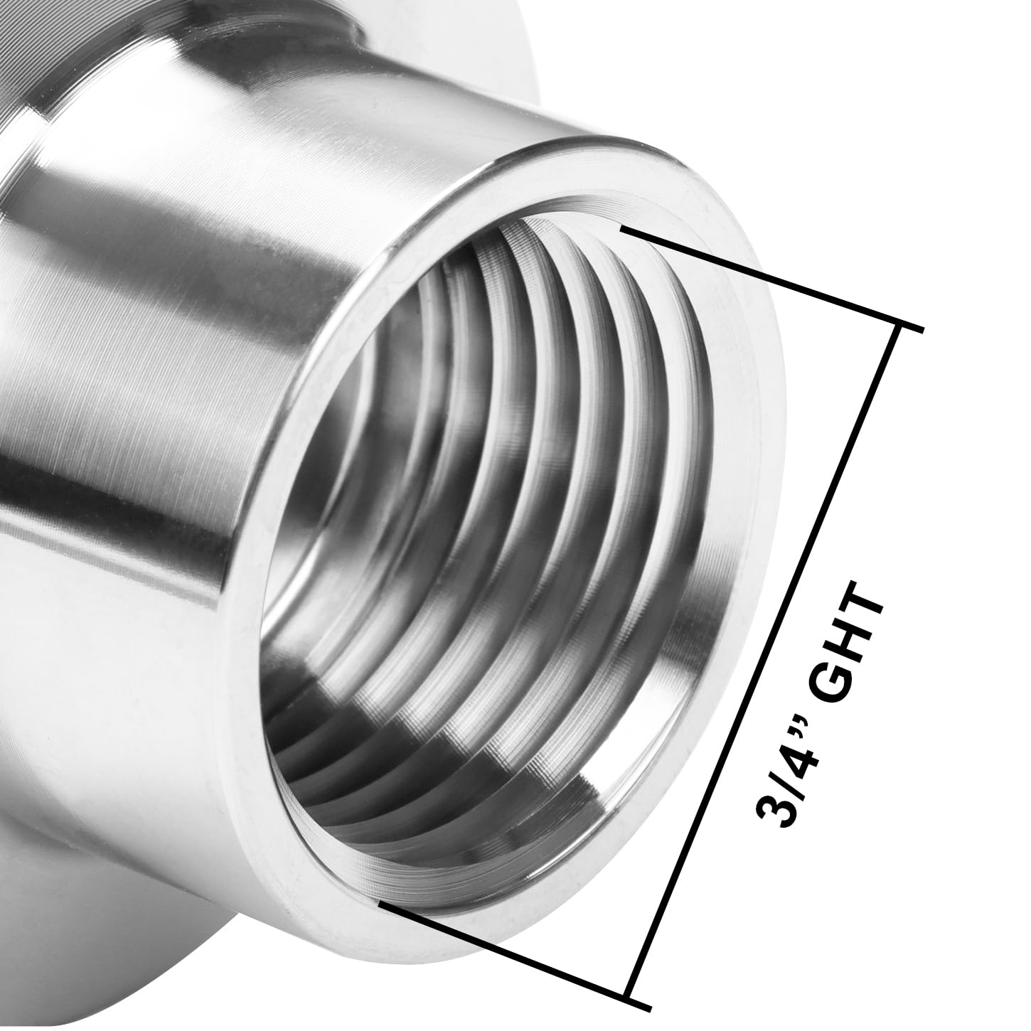 Snapklik.com : DERNORD Sanitary 3/4" Female Garden Hose Threaded Pipe ...