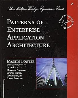 Patterns of Enterprise Application... by Fowler, Martin