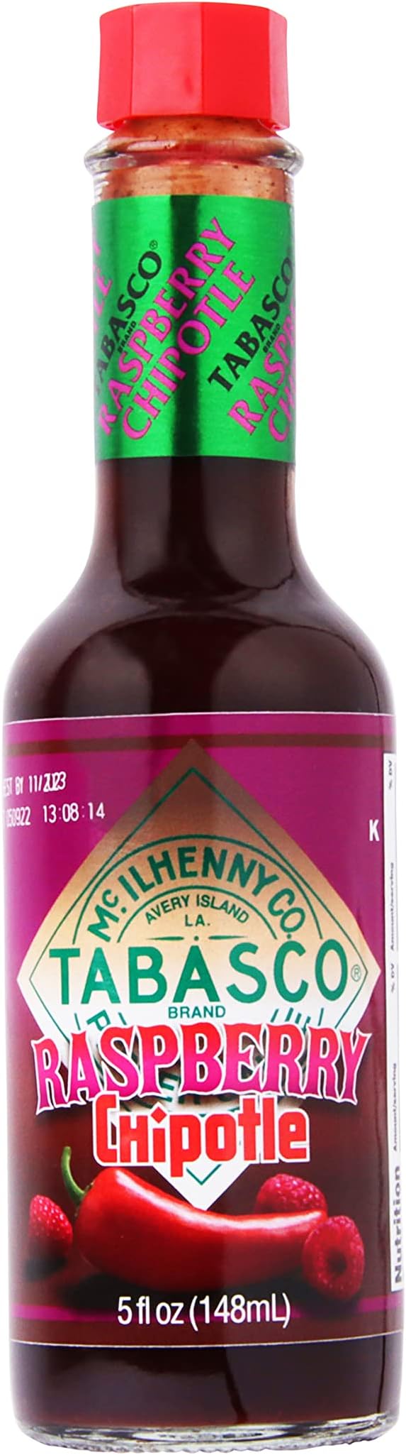 Amazon.com : TABASCO® Brand Raspberry Chipotle Pepper Sauce, Sweet ...