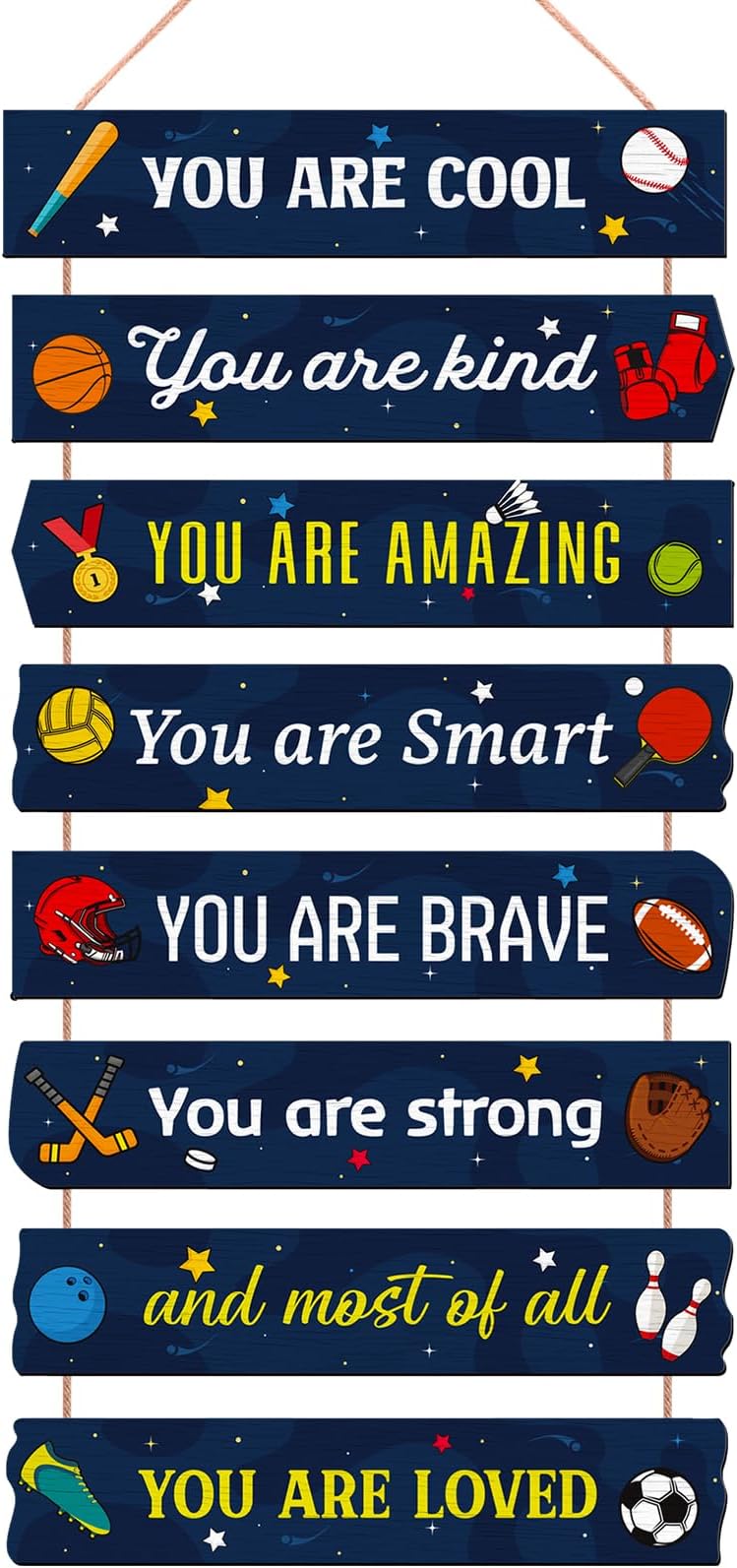 Amazon.com: Motivational Sport Quote Wall Art(Pack of 4), Basketball ...