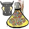 Amazon.com: Foldable Toy Storage Basket with Play Mat, Children Toy ...