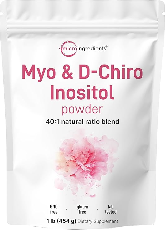 Amazon.com: Micro Ingredients Myo-Inositol & D-Chiro Inositol Powder ...