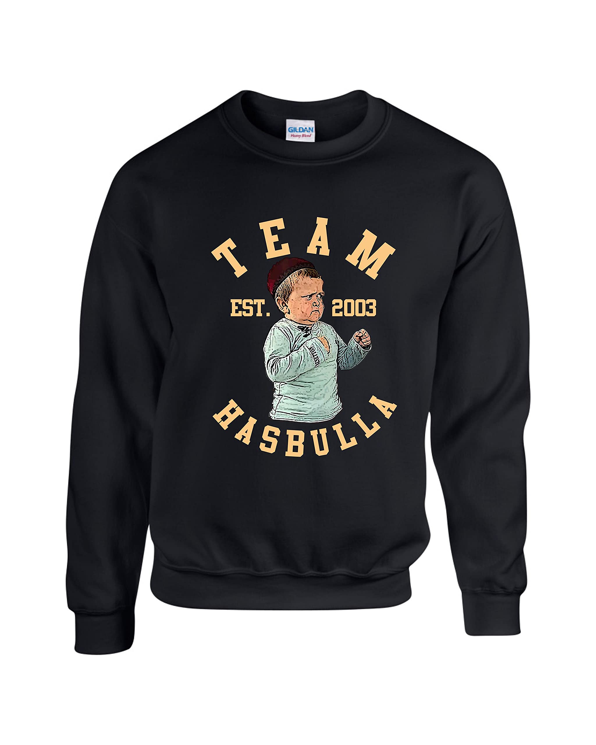 Buy Team Hasbulla Est 2003 Jumper, Funny MMA Hasbulla Magomedov Goat ...