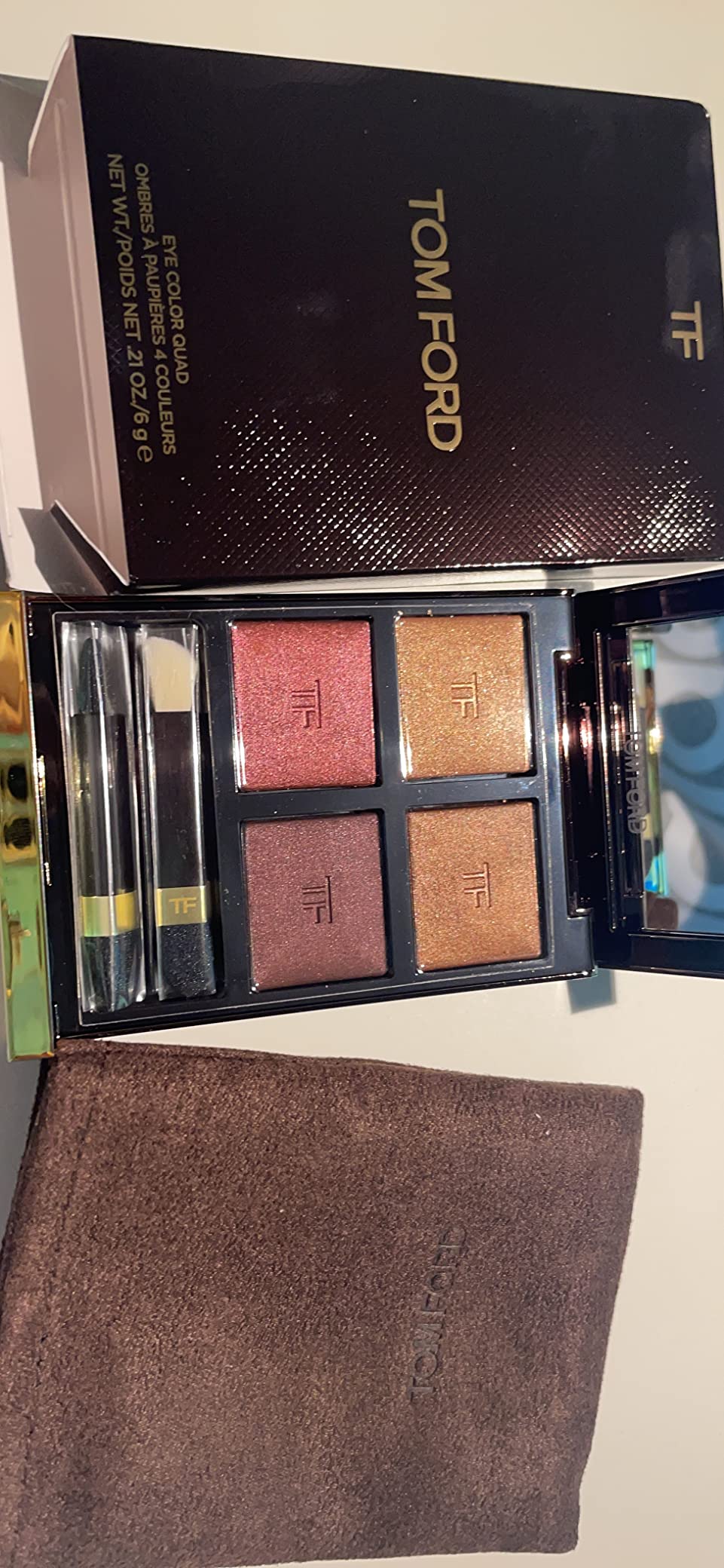 $9/mo - Finance Tom Ford Eye Color Quad Honeymoon Shadow | Buy Now, Pay ...