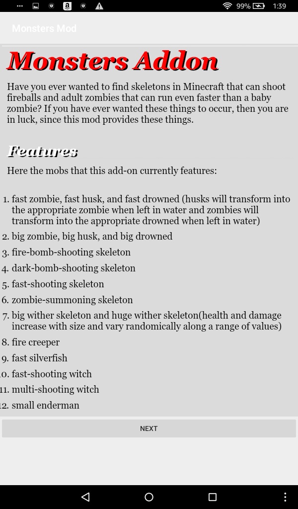 Monster Mod - App on Amazon Appstore