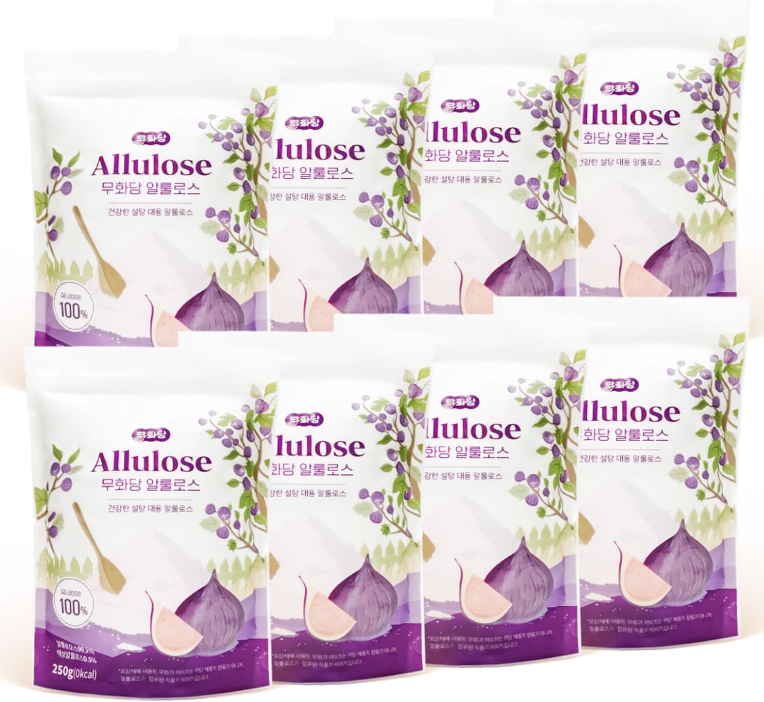 Amazon.co.jp: テレビで話題！【100%アルロース】 ゼロカロリー 粒状甘味料 スイートナー 天然砂糖の代替品 (2kg (250g*8ea)) : 食品・飲料・お酒