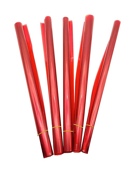 CRAFTWAFT Transparent Cellophane Sheets 20X30 Inch For Gift Packing ...