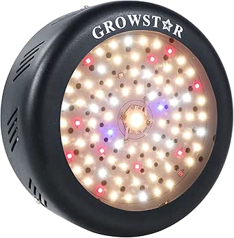 Amazon.com : GROWSTAR Led Grow Light, 150W Dimmable Full Spectrum Plant ...