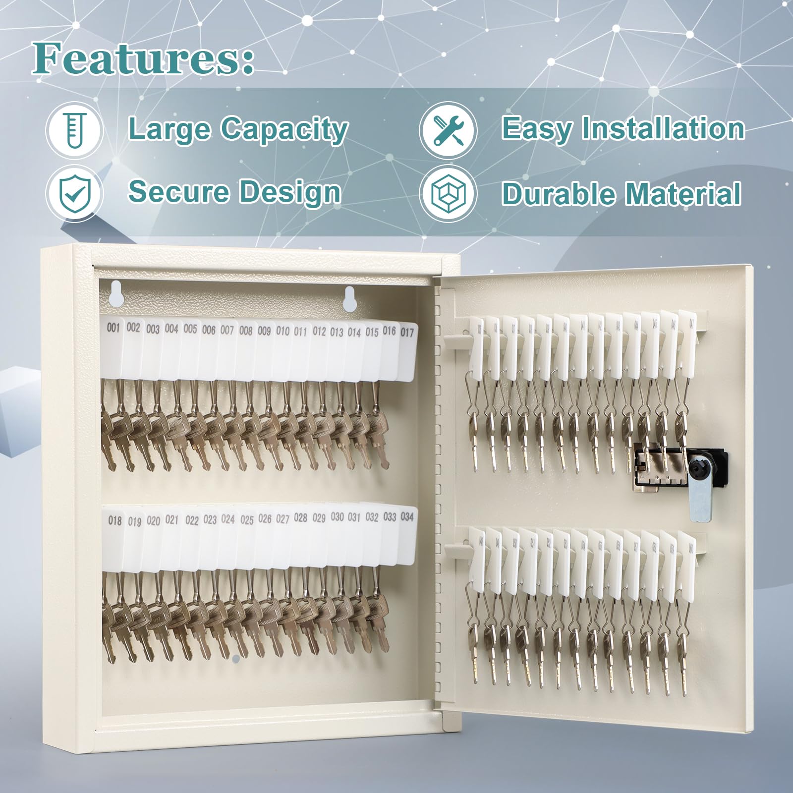 Snapklik.com : KYODOLED Storage Lock Box