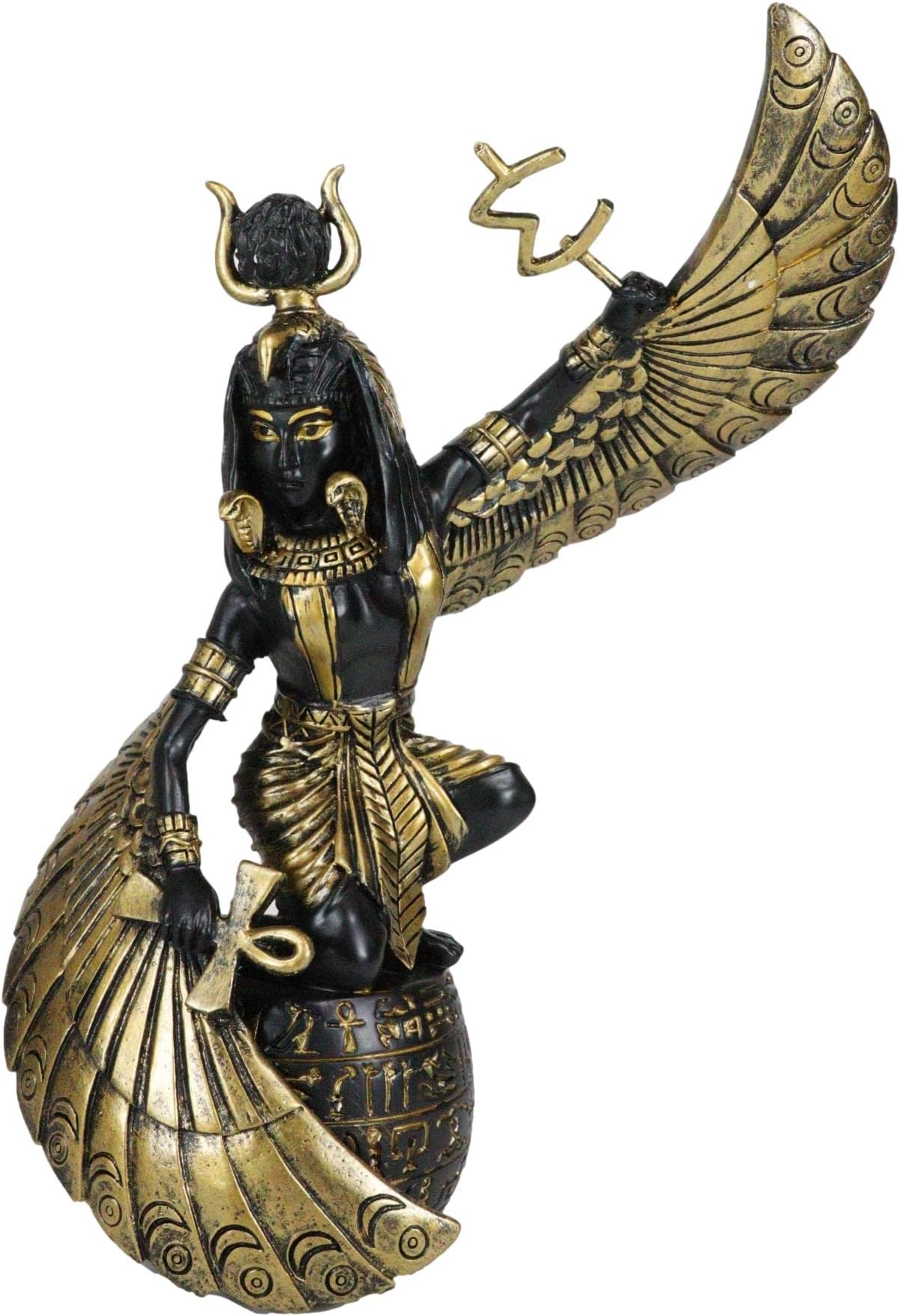 Amazon.com: Ebros Gift Egyptian Goddess of Motherhood and Magic Isis Ra ...