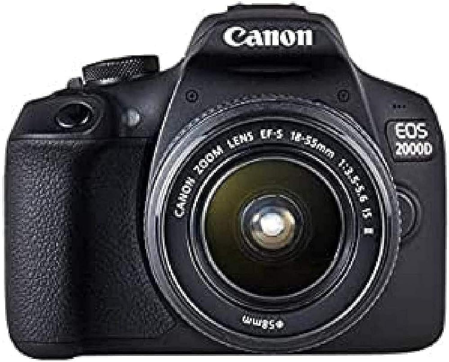 Canon EOS 2000D Kit 18-55mm IS II [EU Product with 2pin plug} : Buy ...