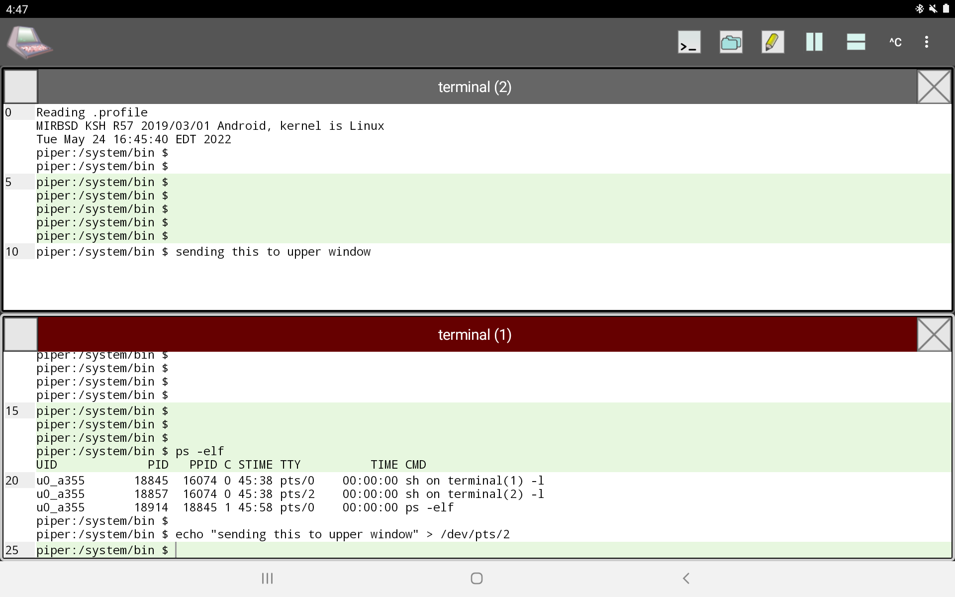 Terminal Emulator Ninety Eight - App on Amazon Appstore