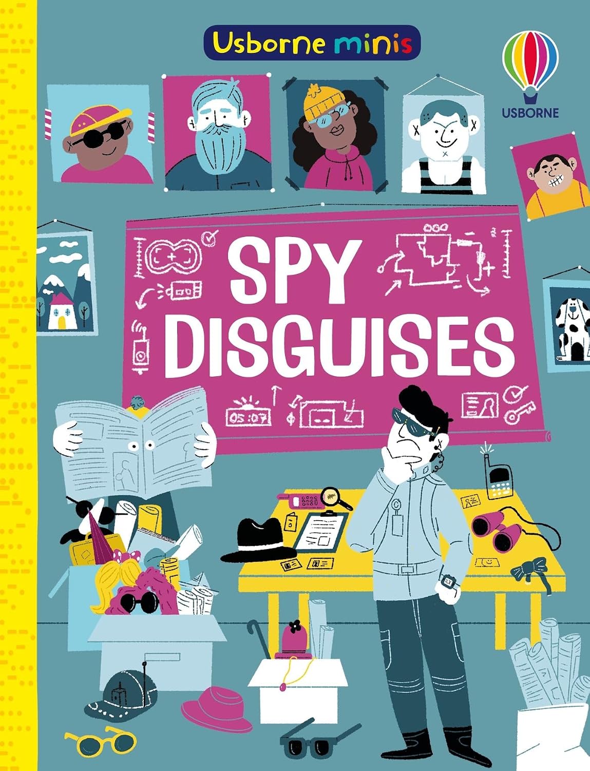 Spy Disguises (Usborne Minis): Tudhope Simon: 9781474985321: Amazon.com ...