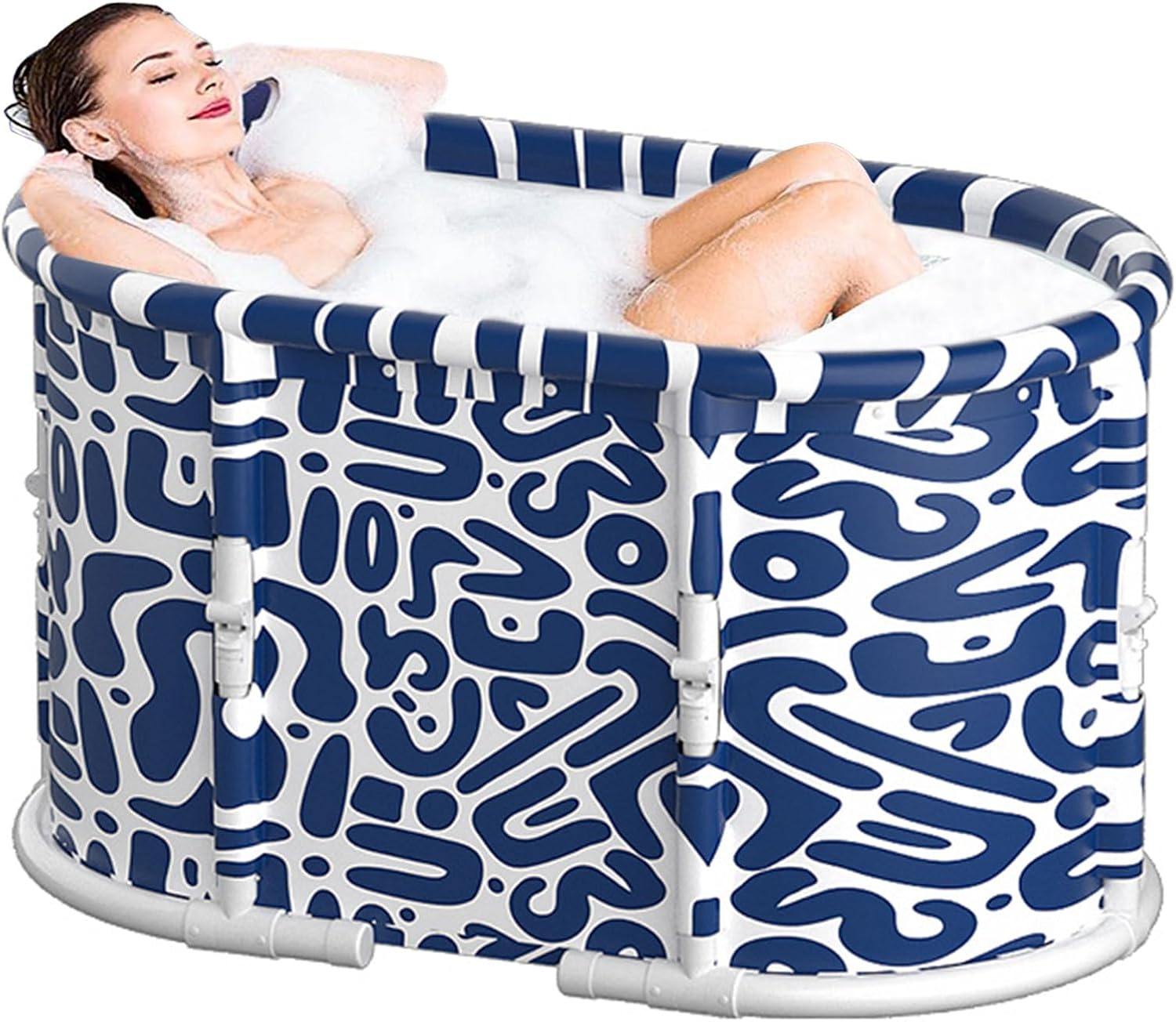 Kweetle Portable Bathtub for Adults, Installation-free Bathtub ...