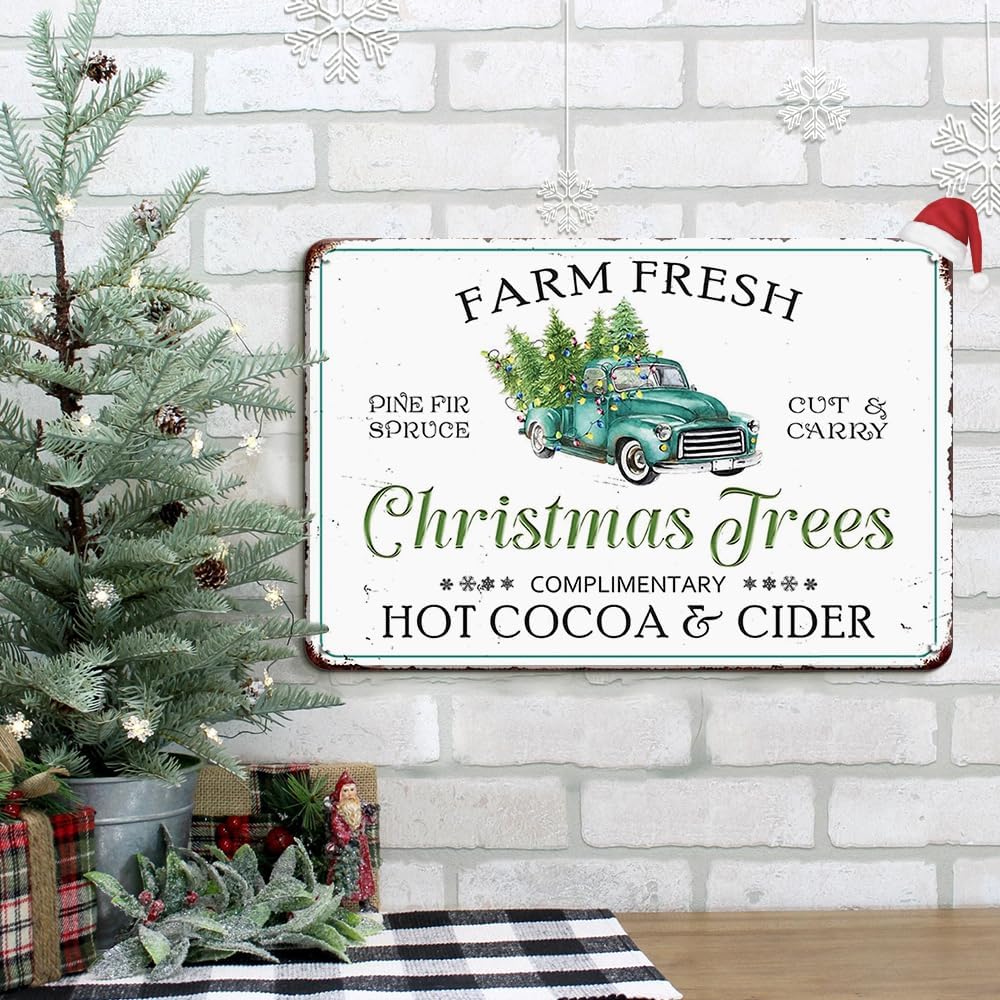 Amazon.com: Farm Fresh Pine Fir Spruce Cut and Carry Christmas Trees ...