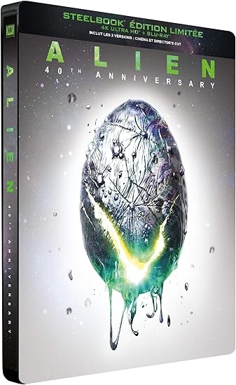 Alien [4K Ultra HD SteelBook 40th Anniversary] 4K Ultra HD + Blu-ray ...