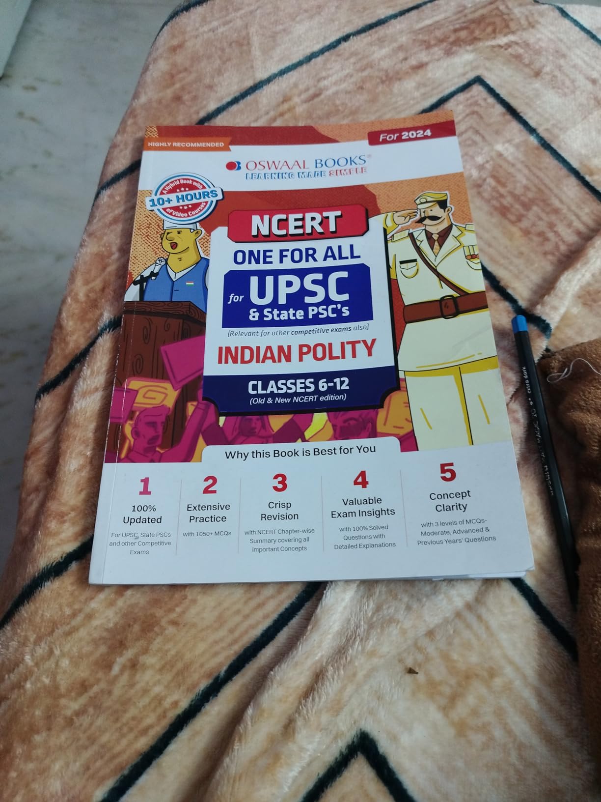 Buy Oswaal NCERT One For All Book for UPSC and State PSCs Indian Polity ...