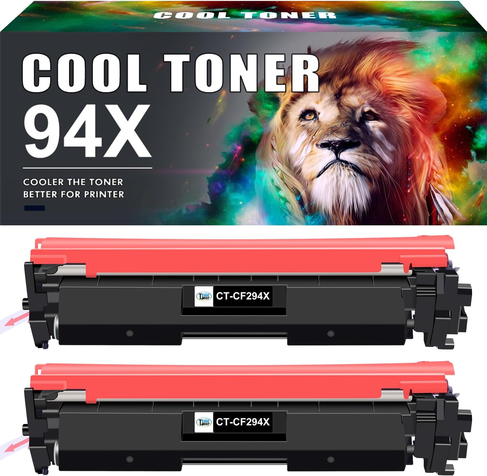 Cool Toner Compatible Toner Cartridge Replacement for HP CF294X 94X 94A ...