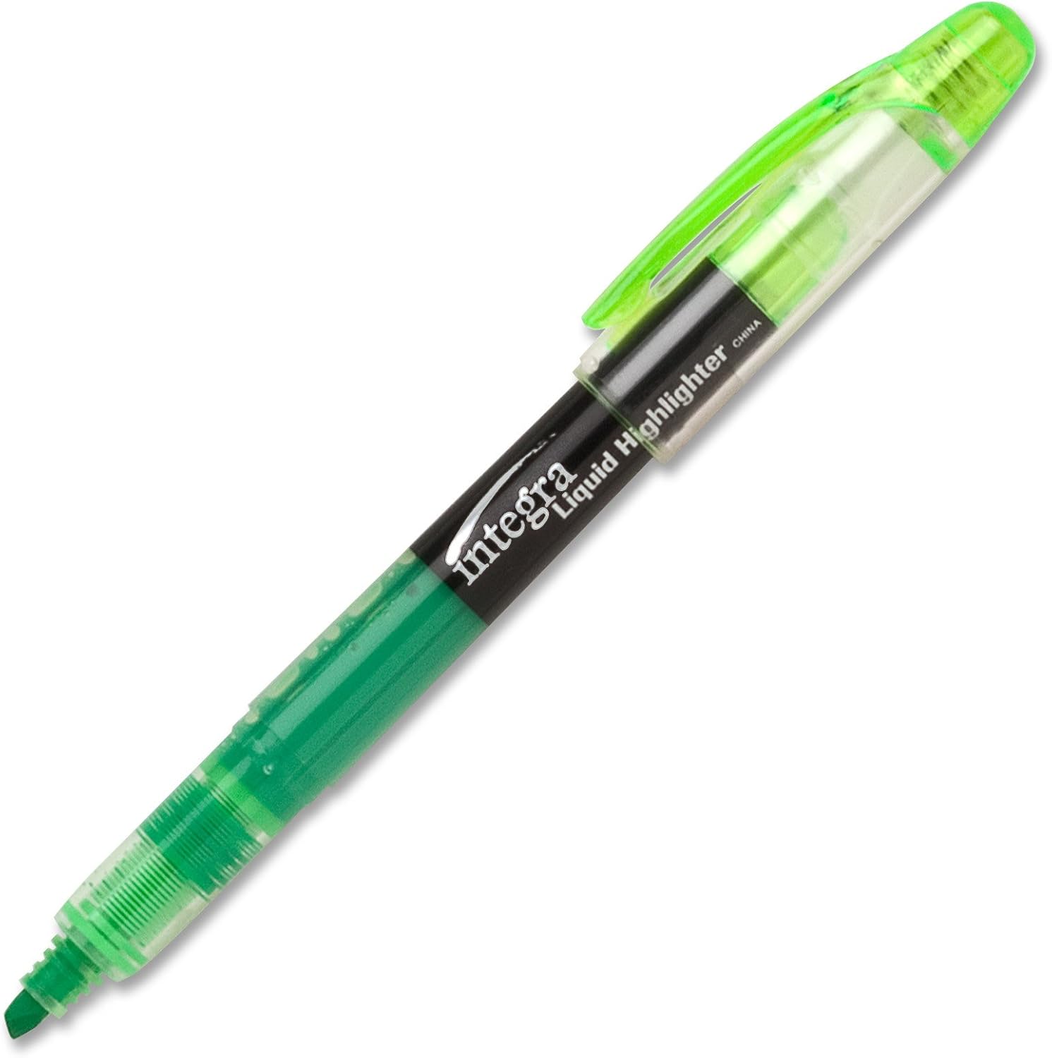 Amazon.com : Integra Liquid Ink Highlighter, Chisel Tip, Fade Resistant ...