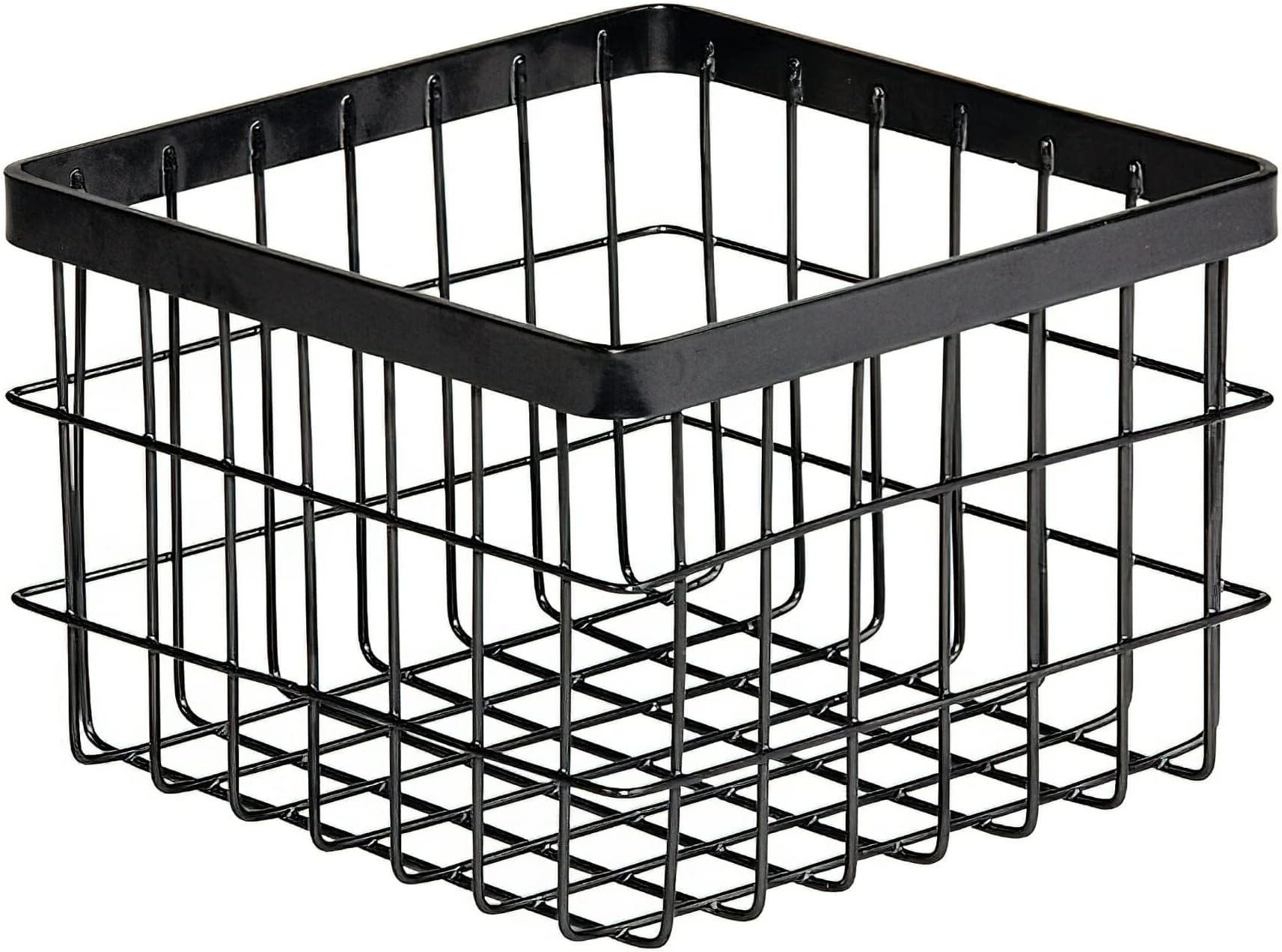 Amazon.com: Hearth & Hand with Magnolia Wire Storage Basket Black Small ...