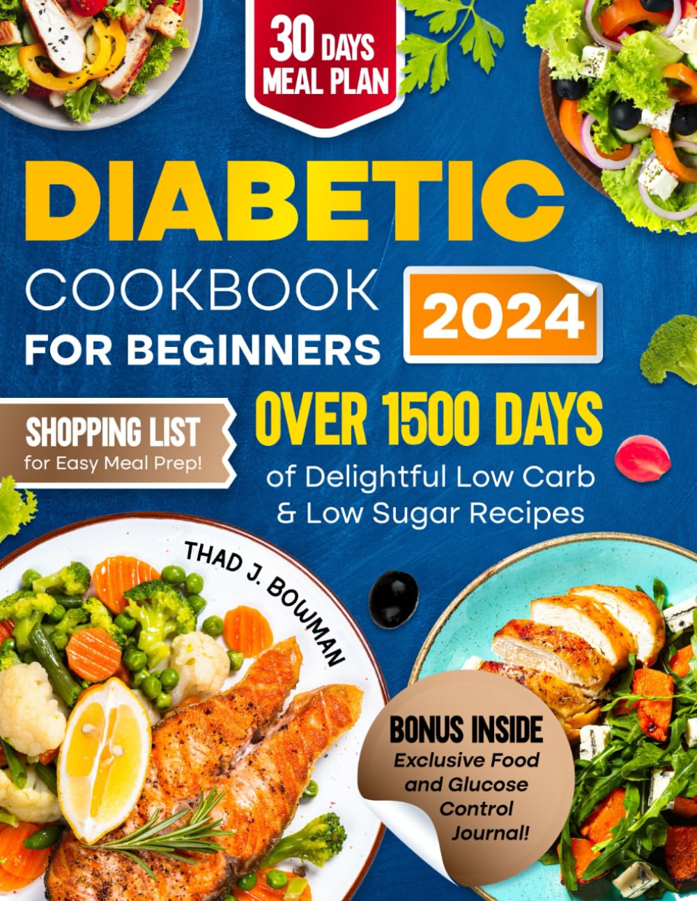 DIABETIC COOKBOOK FOR BEGINNERS 2024: Eating Smart, Living Strong - The ...