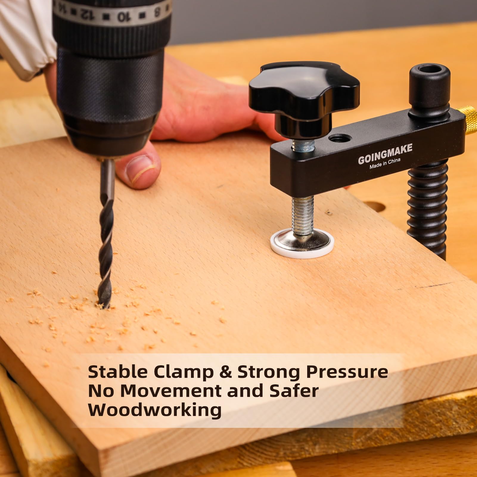 Snapklik.com : GOINGMAKE Bench Dog Clamp,20mm Bench Dog Hole Clamps For ...