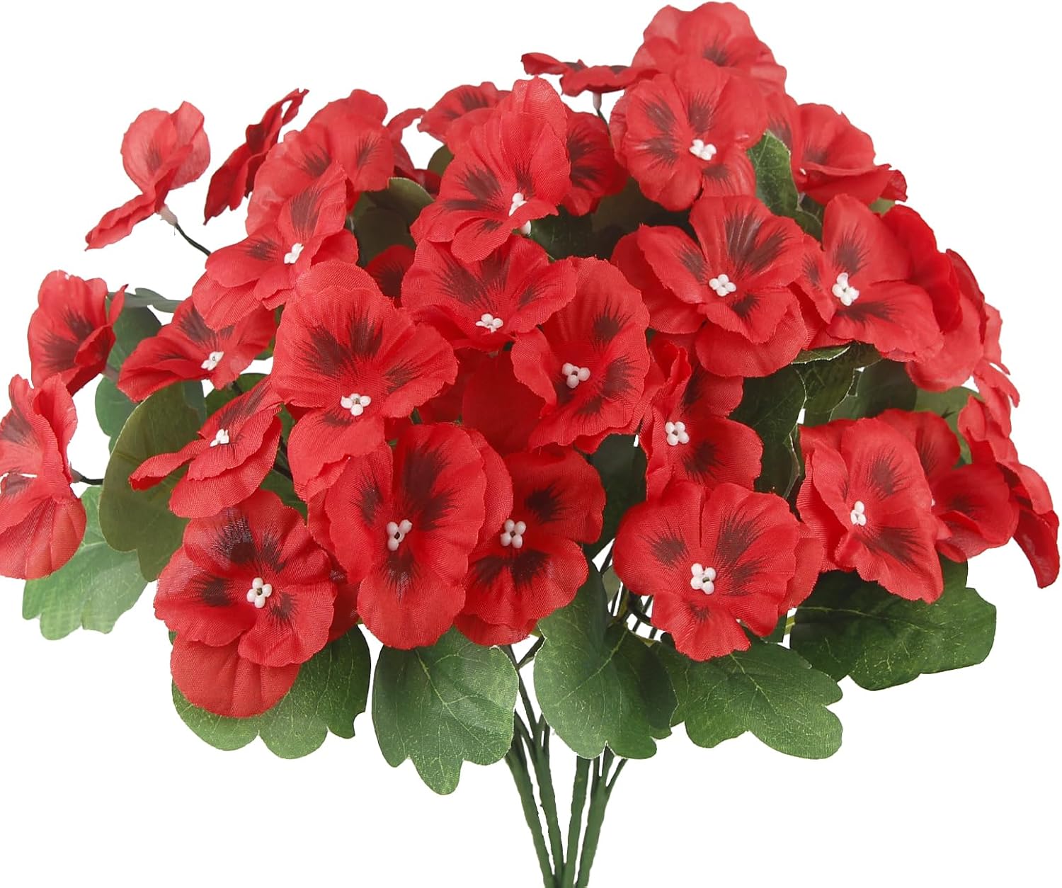 Amazon.com: ACRYCS 4 Pcs Artificial Pansy Flowers for Outdoors UV ...