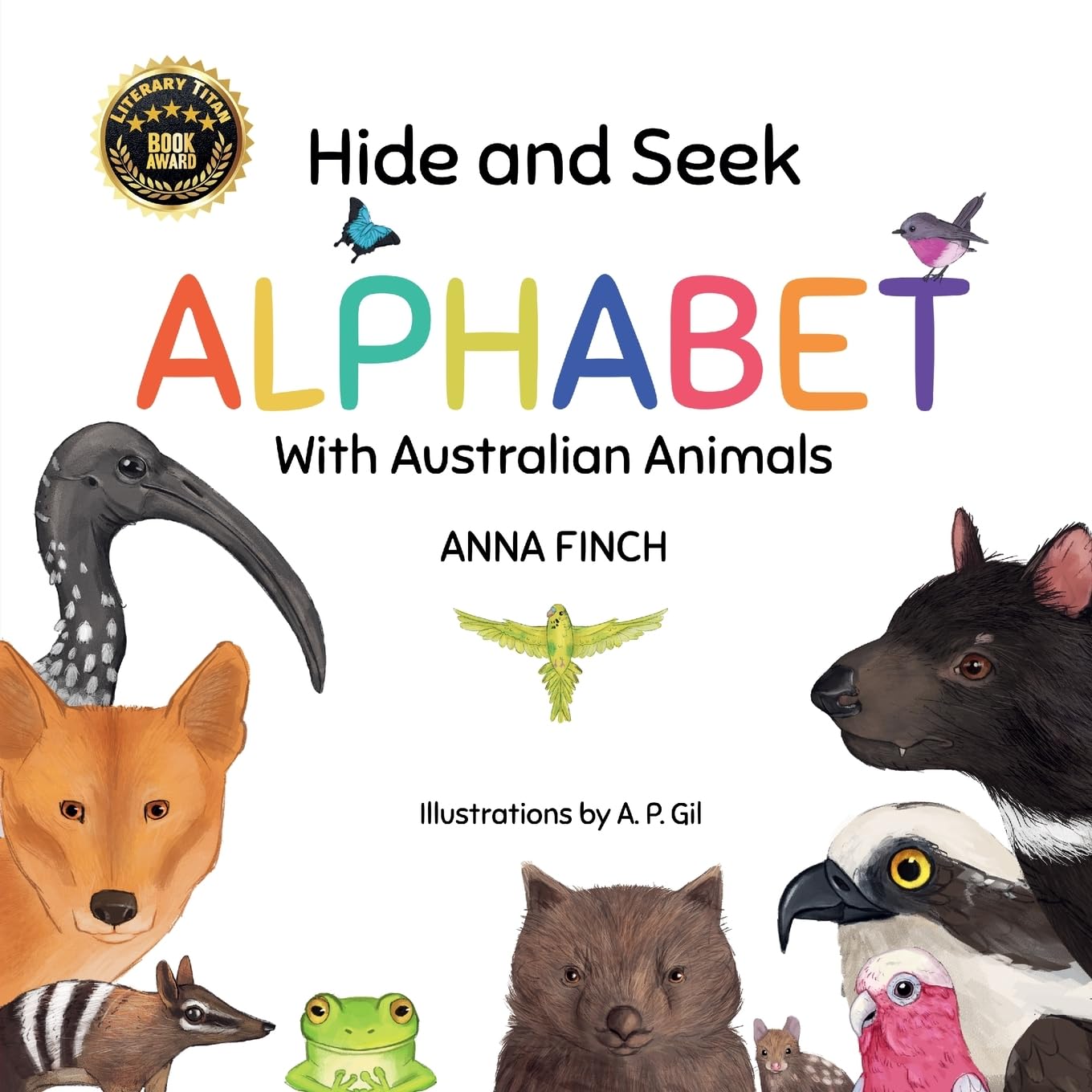 Amazon.com: Hide and Seek Alphabet: With Australian Animals ...