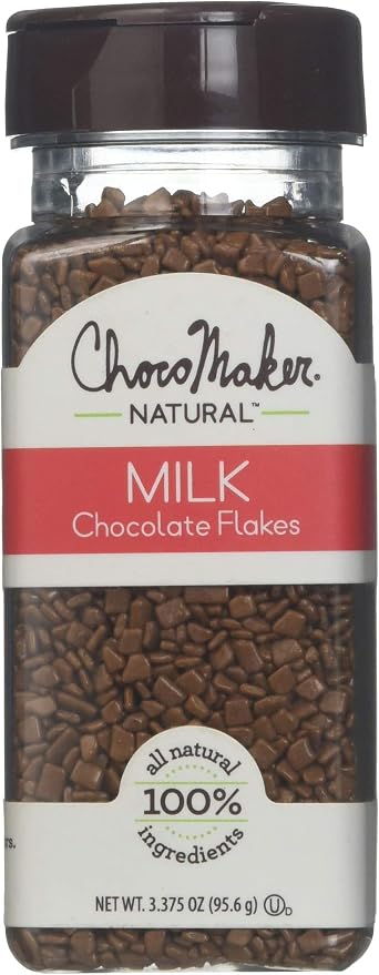 Amazon.com: ChocoMaker (R Natural Milk Chocoflakes 3.375oz, 3 Ounce ...