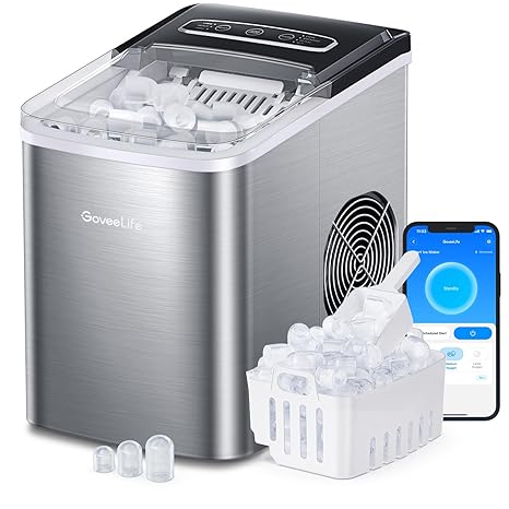 Amazon.com: GoveeLife Smart Countertop Ice Makers, Portable Ice Maker ...