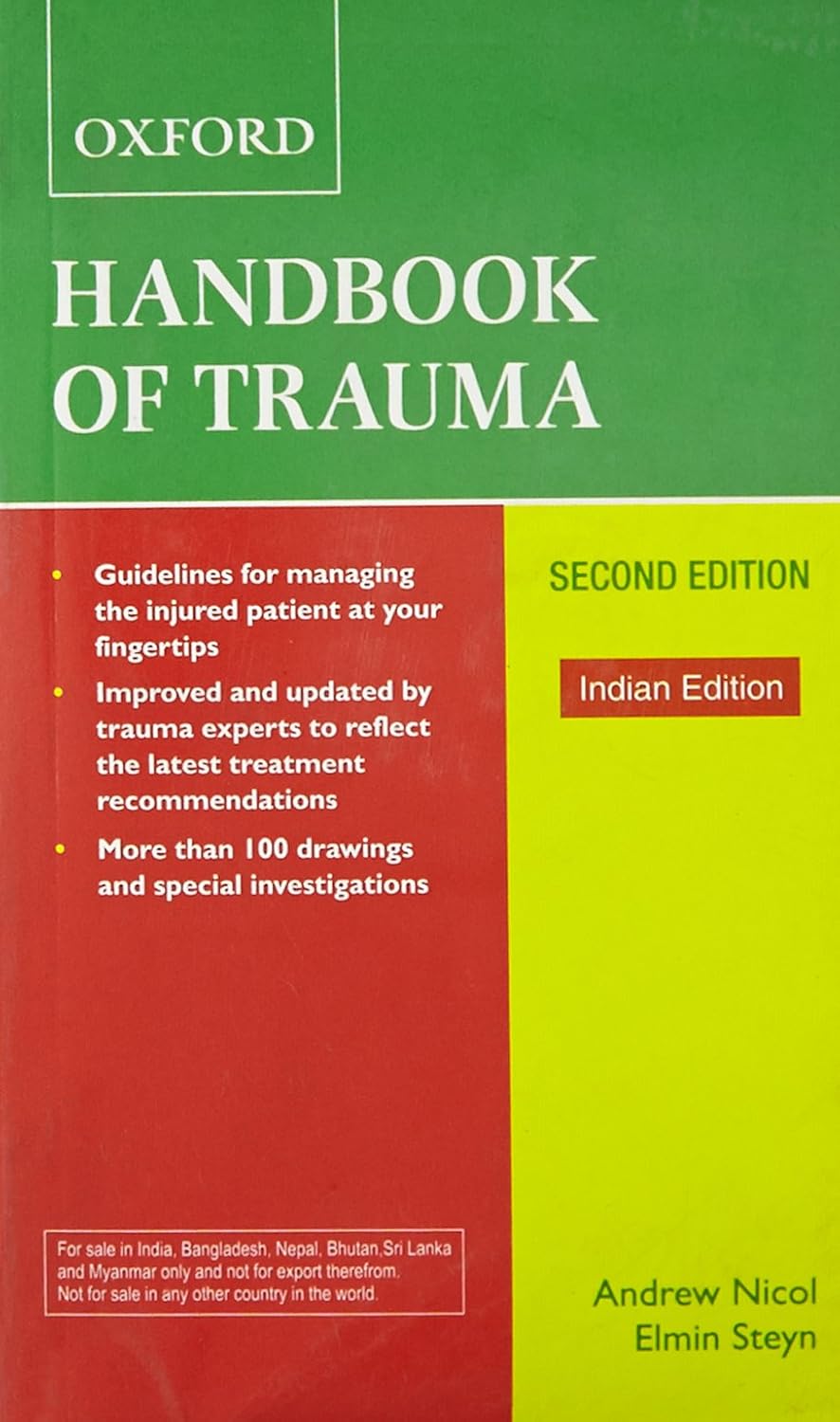 Handbook Of Trauma 2E: Elmin Steyn & Andrew Nicol: 9780198077008 ...