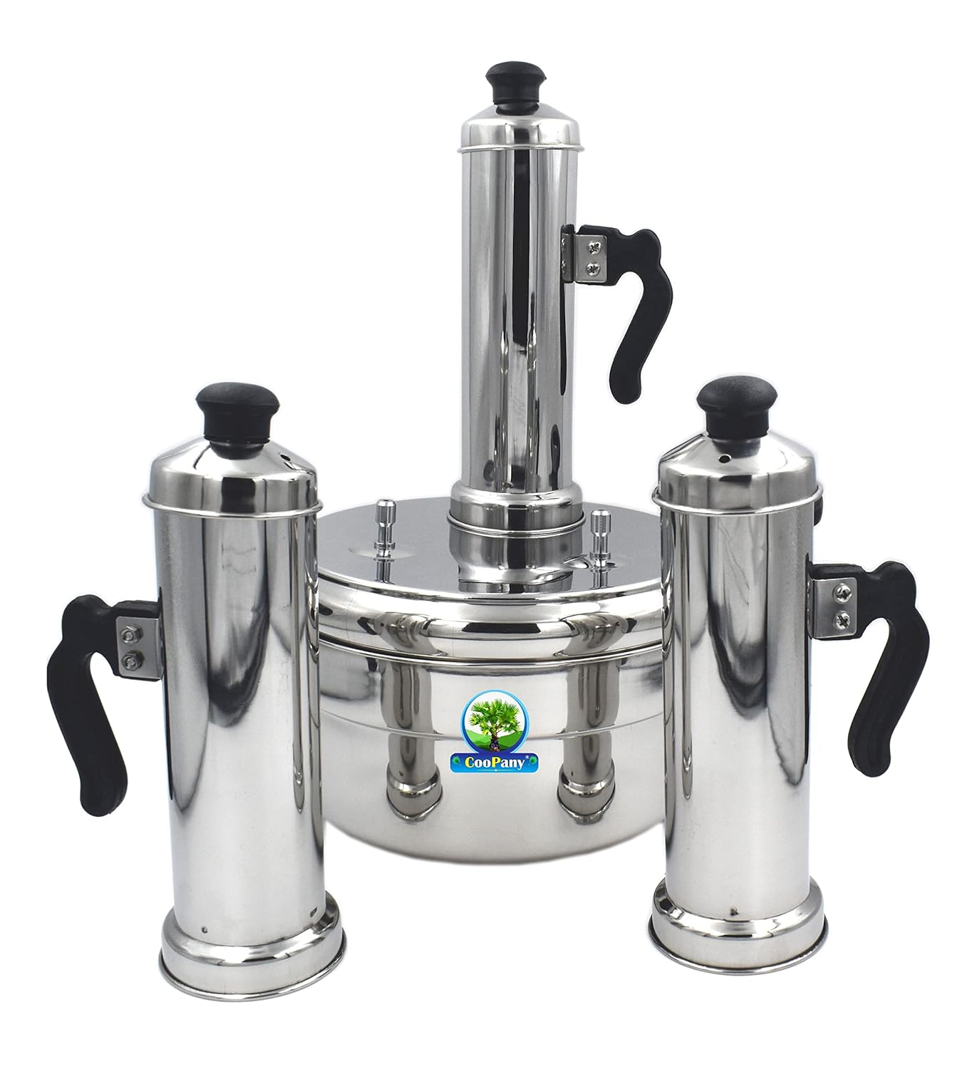 CooPany® Stainless Steel PUTTU Maker/Multi PUTTU Maker / 3 in 1 PUTTU ...