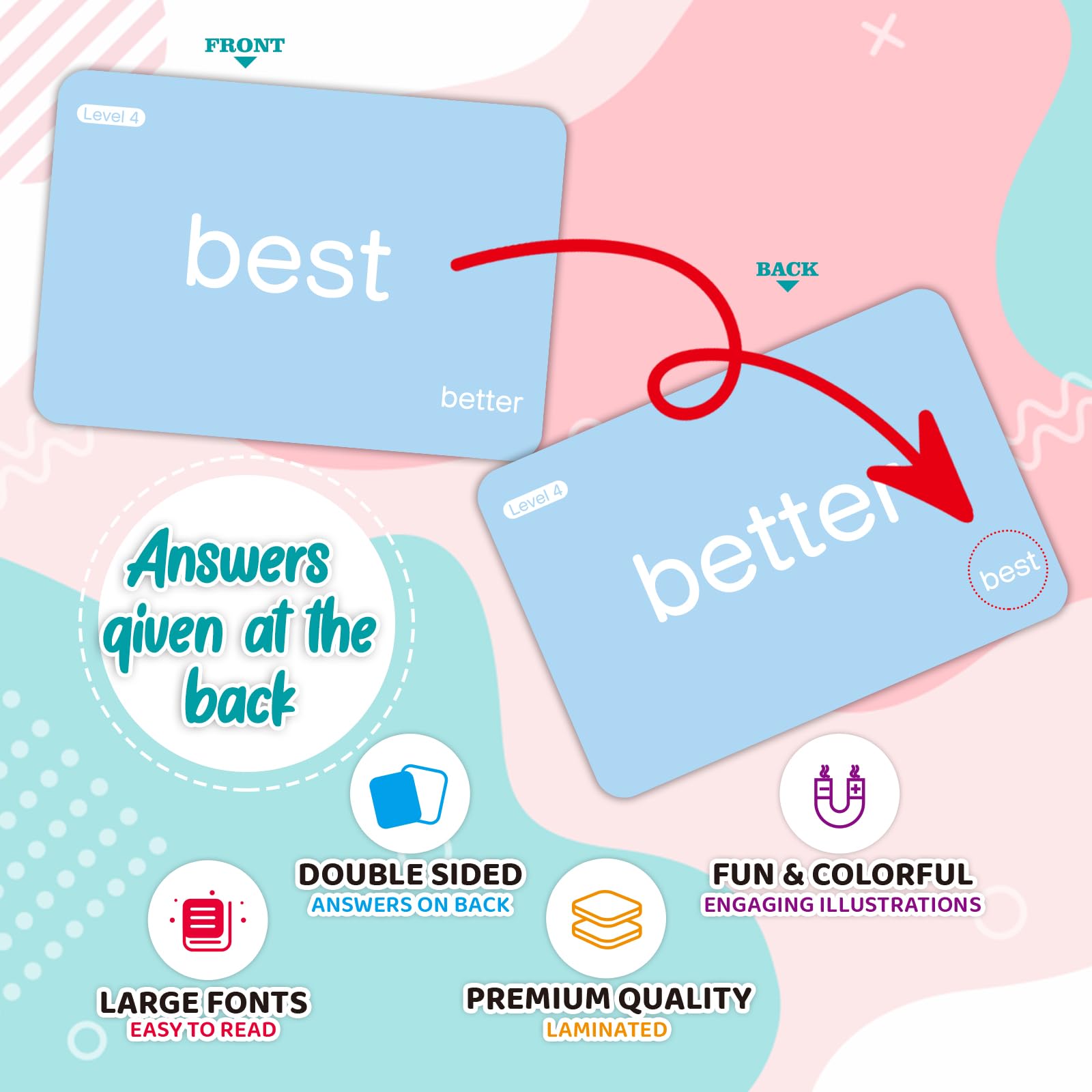 Snapklik.com : 712 Sight Words Flash Card,600 Dolch & Fry High ...