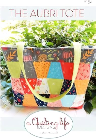 Amazon.com: Aubri Tote Pattern by A Quilting Life Designs : Arts ...
