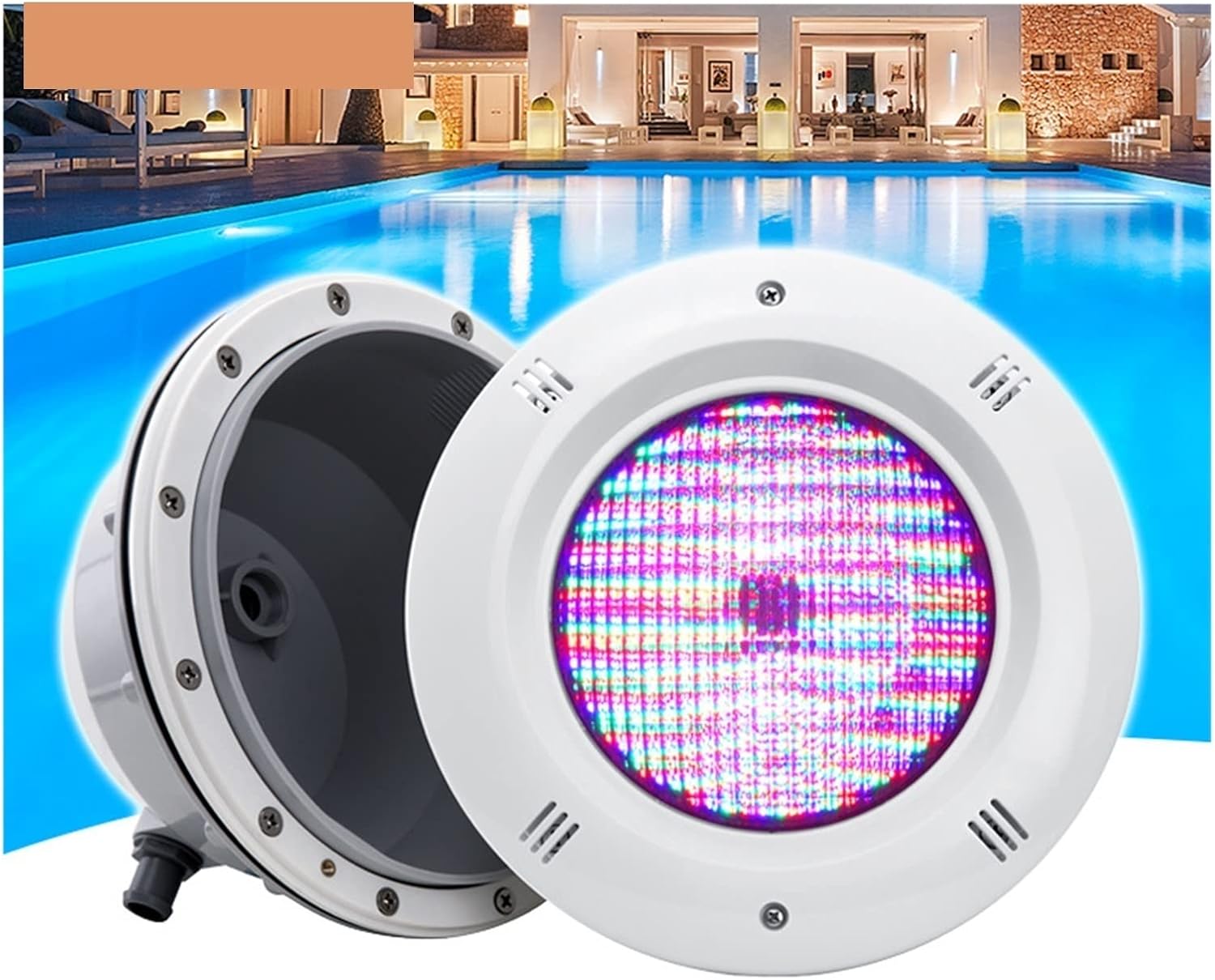 18W, 25W, 35W, 45W Swimming Pool LED Underwater Light 12V Film ...
