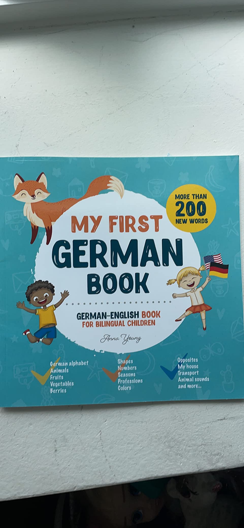 My First German Book. German-English Book for Bilingual Children ...