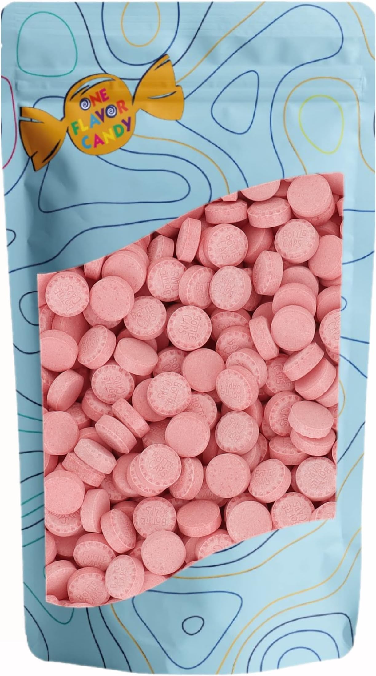 Amazon.com : One Flavor Candy Bottle Caps Candy Candies Bulk in ...