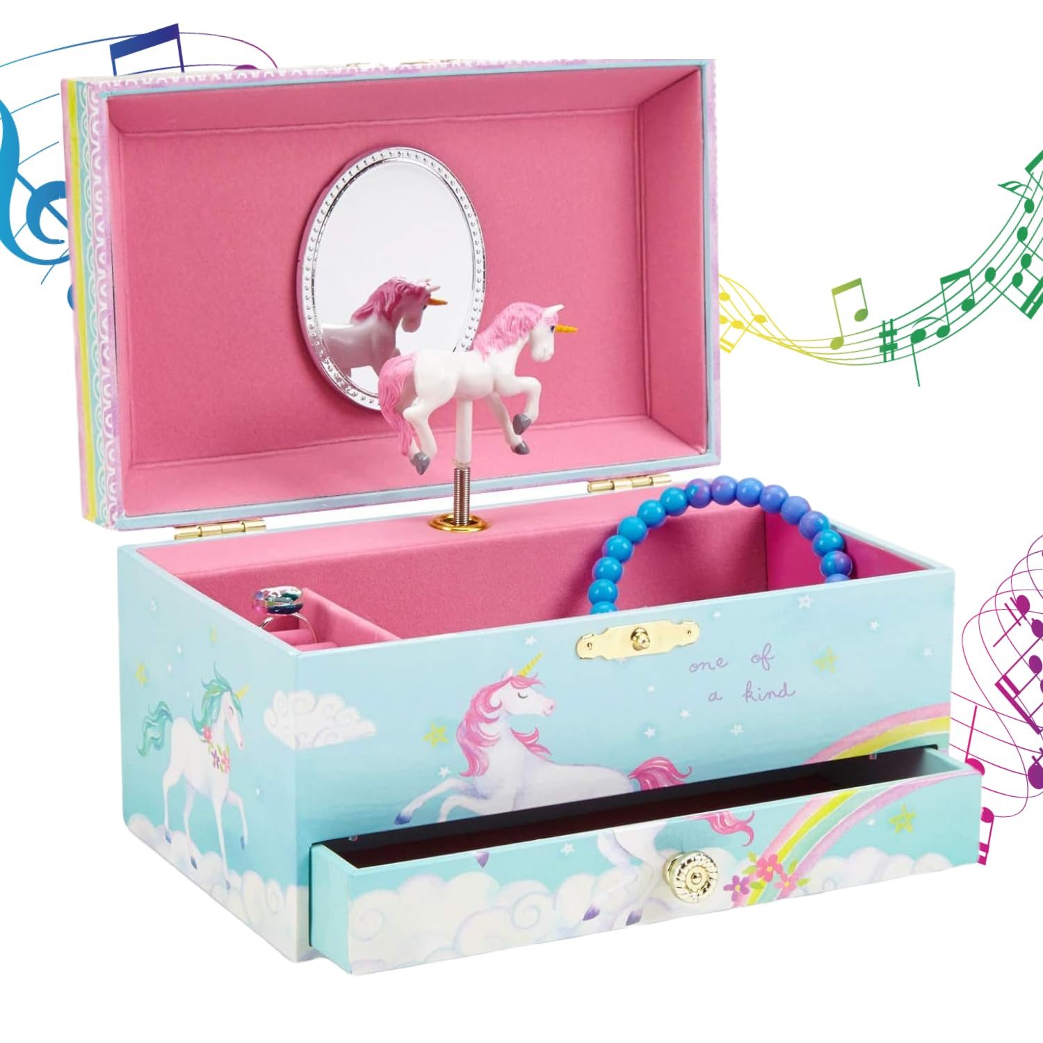 Snapklik.com : Jewelkeeper Girls Musical Jewelry Storage Box