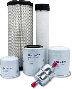 Amazon.com: HERO Maintenance Filter Kit For Kubota RTV900XTW Utility ...