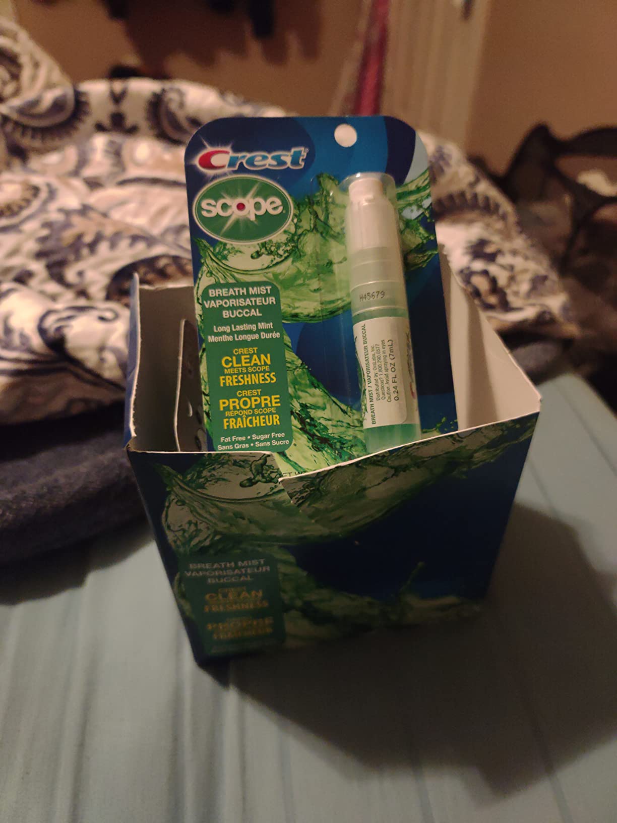 Amazon.com : Crest Scope | Mint Breath Mist - 0.24 ounce (7mL) 2-pack ...