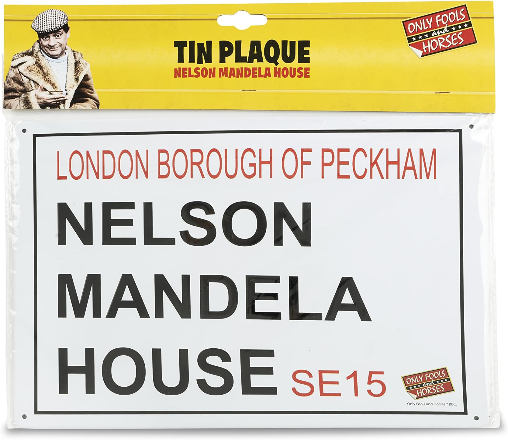 Only Fools and Horses Nelson Mandela House Sign OFFICIAL : Amazon.co.uk ...