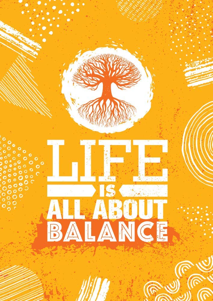 5 Ace life is all about balance|Motivational quotes|Inspirational ...