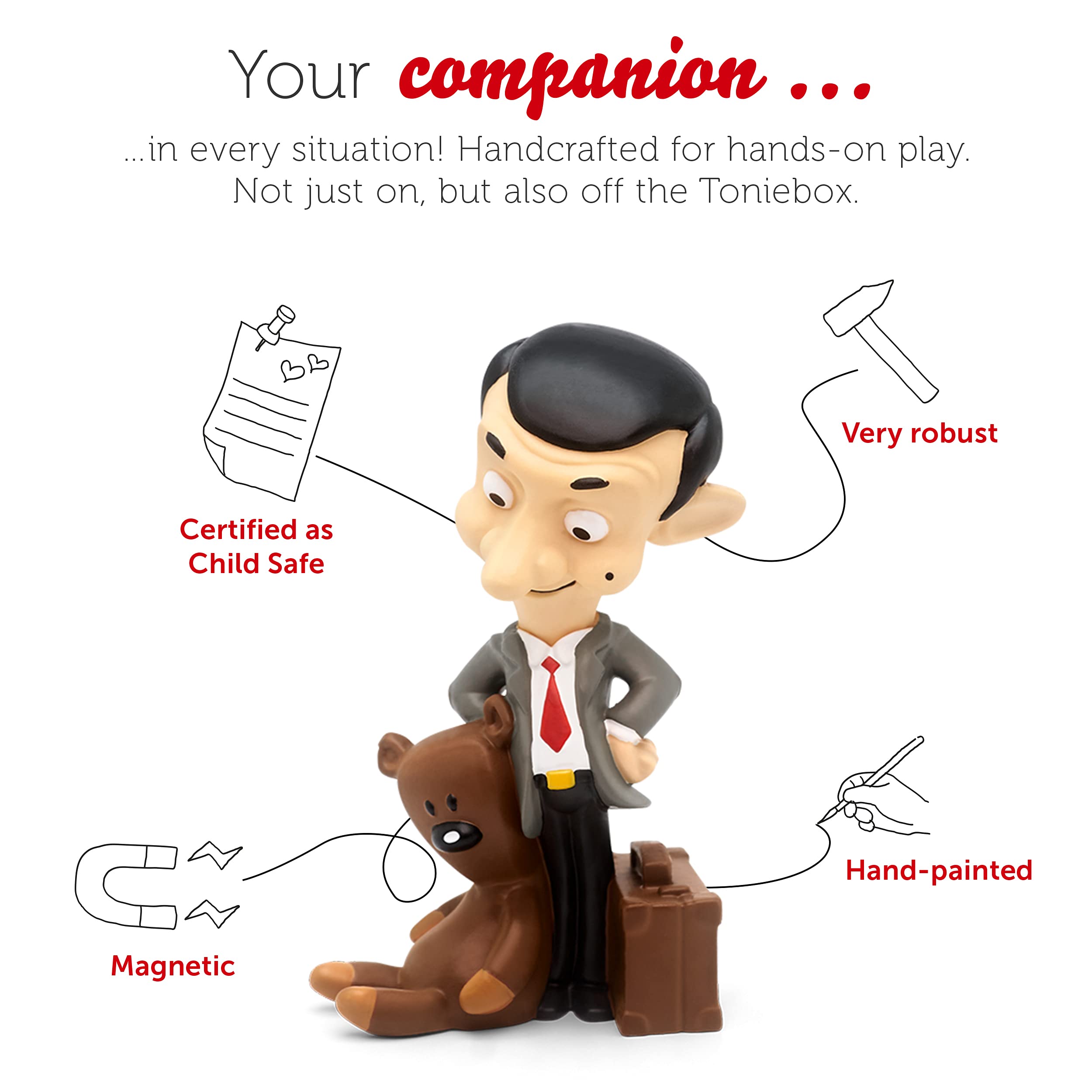 Buy tonies Audio Character for Toniebox, Mr Bean, Catchy Children's ...