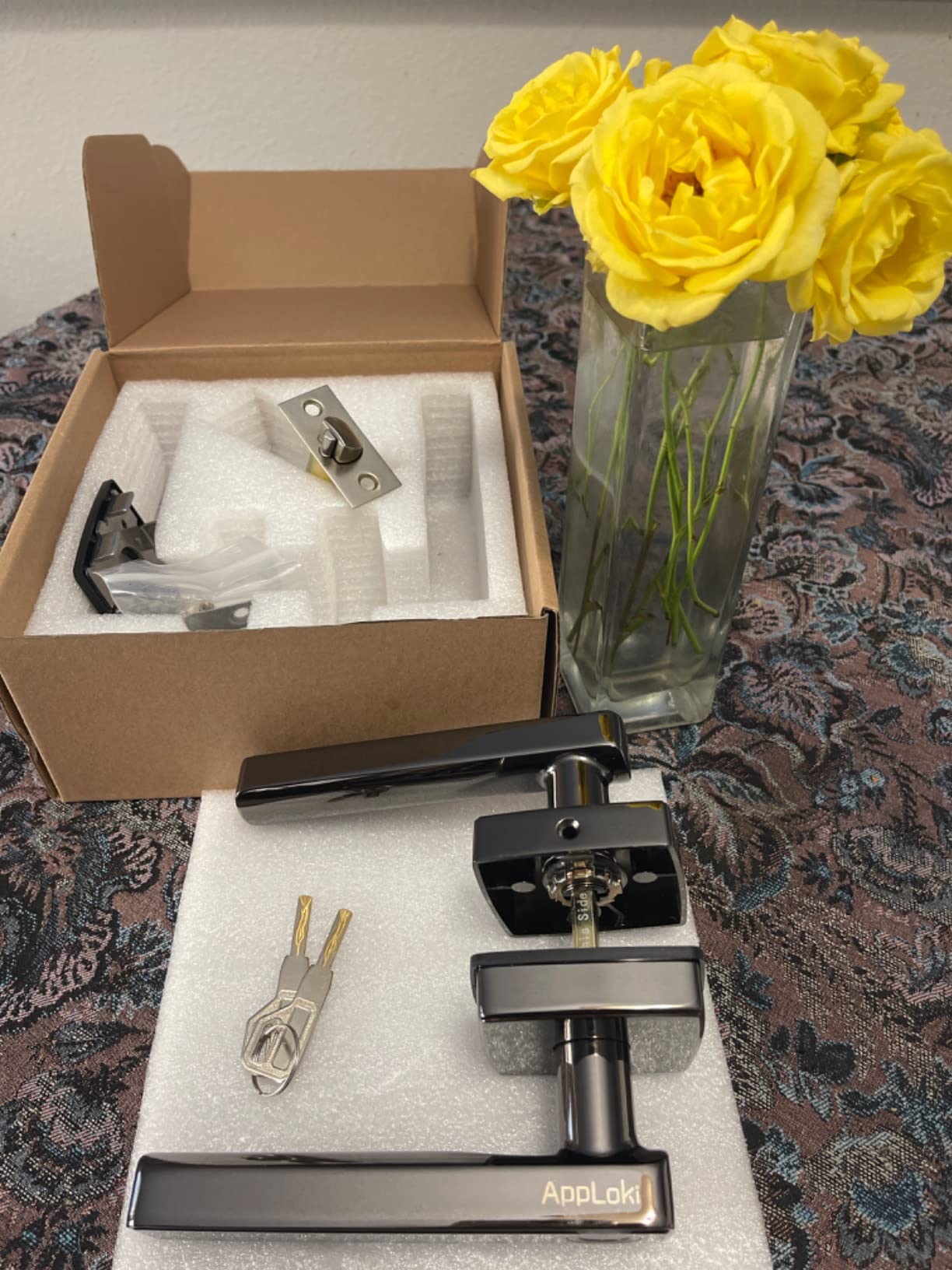 $10/mo - Finance AppLoki Fingerprint Door Lock, Keyless Entry Door Lock ...