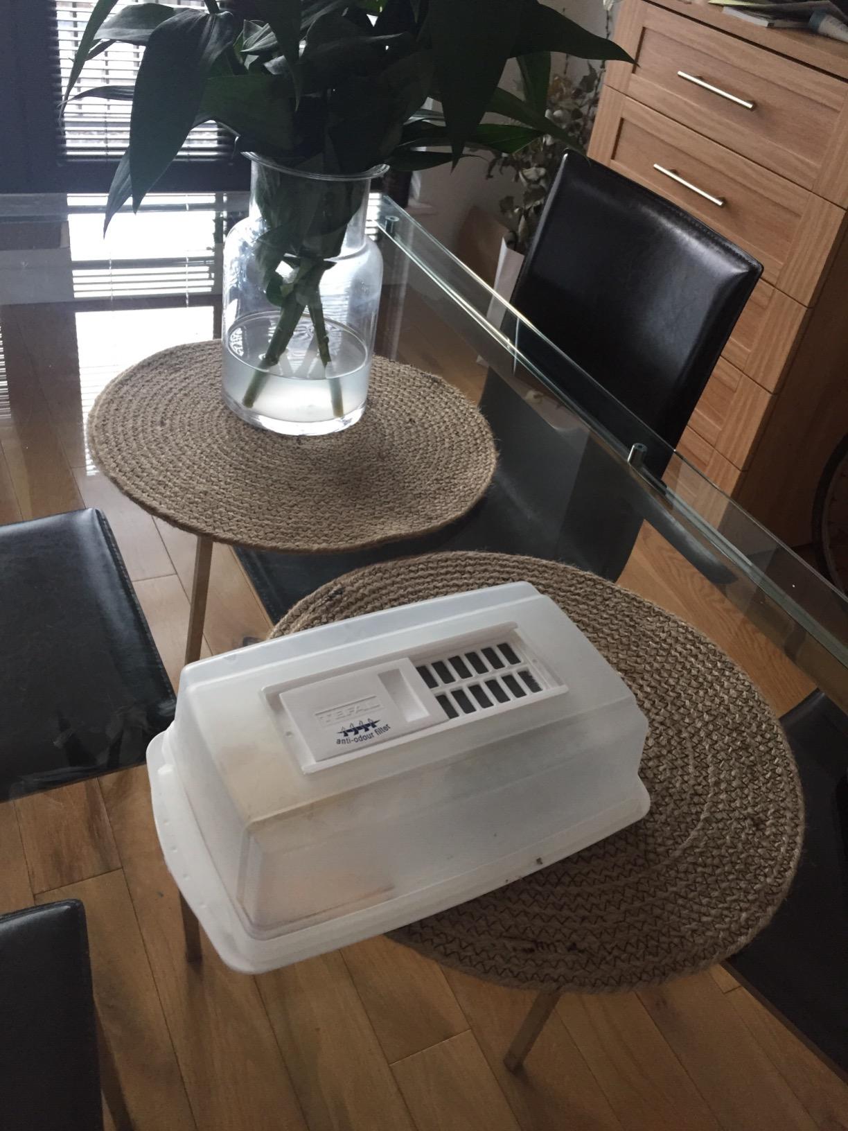 Tefal Large Cheese Preserver, Removable Filter, Odour Regulator - White ...